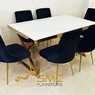 Dining set 6 Seater with 6 chairs DS6-1 – SMC Furnitures