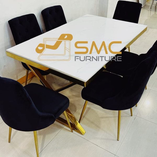 Dining set 6 Seater with 6 chairs DS6-1 – SMC Furnitures